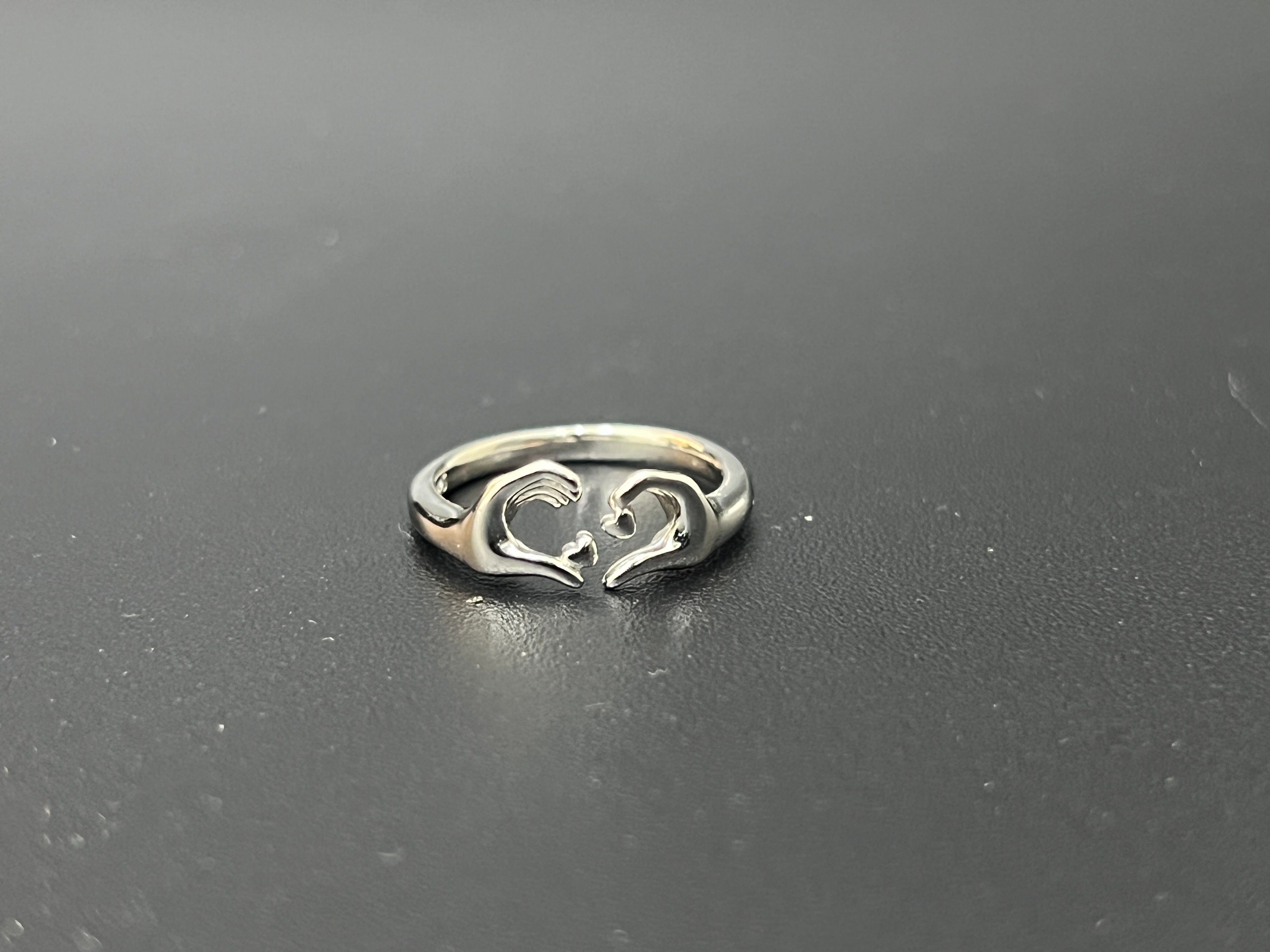 Heart/Hug Ring – Silver Store Chennai
