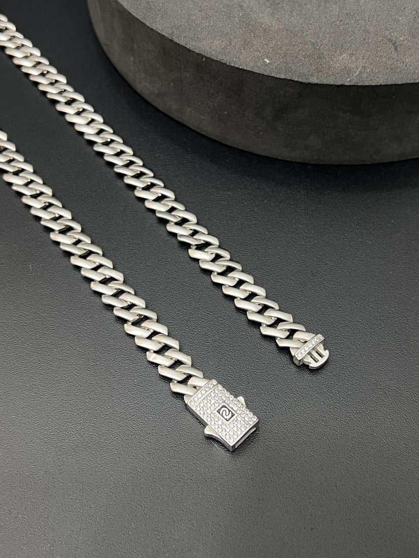 Mens Silver Chain Platinum Finished – Silver Store Chennai