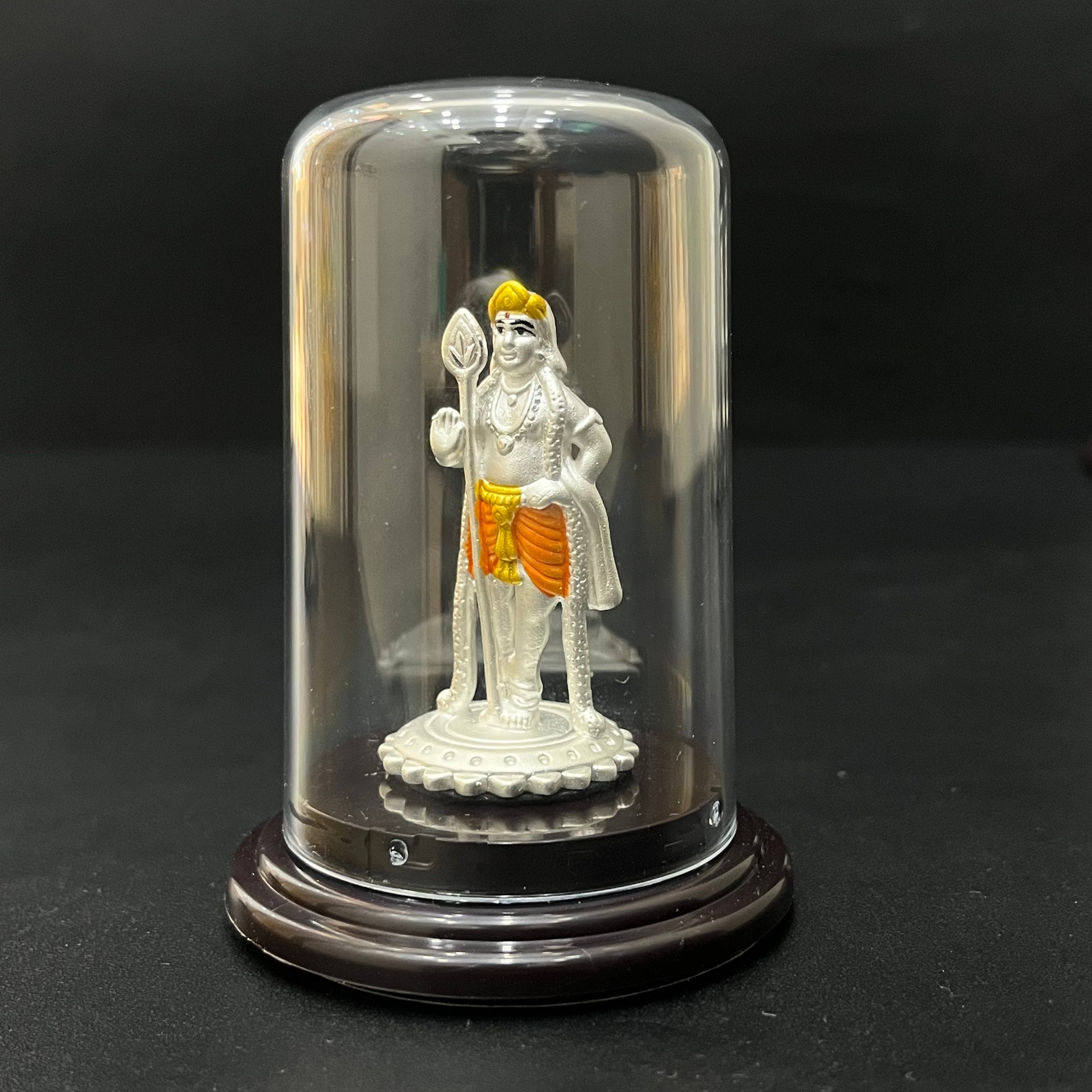 Silver Idol Vel Murgar Orange – Silver Store Chennai